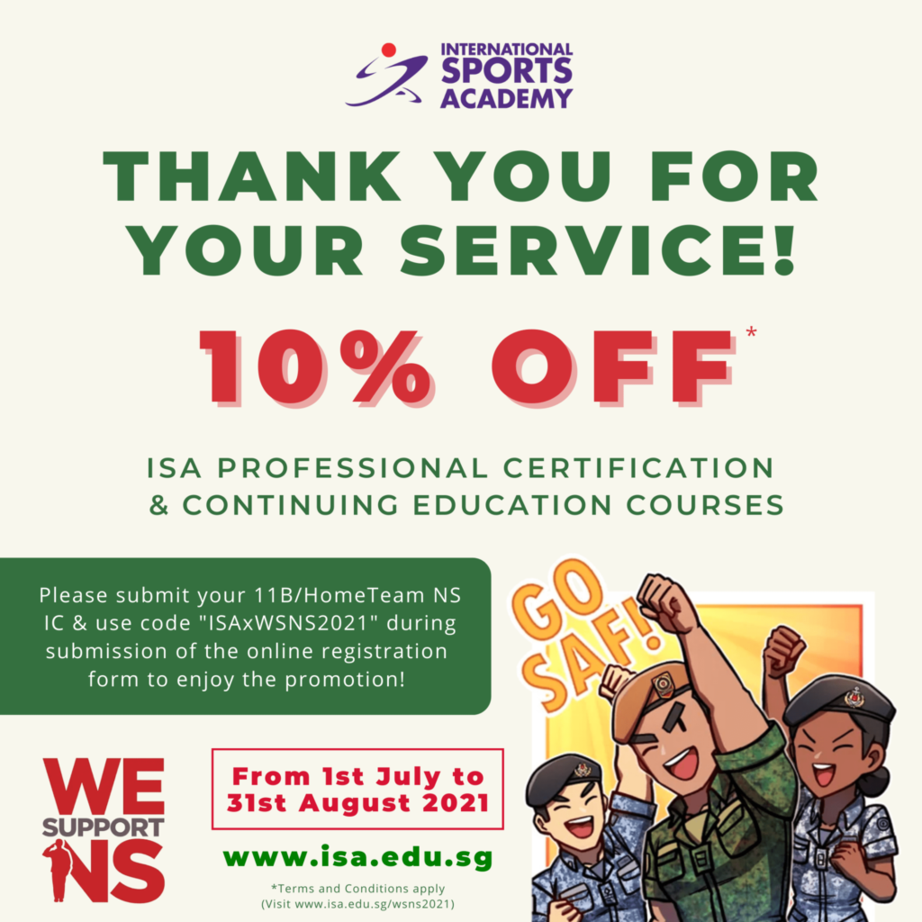 WE SUPPORT NS 2021 - International Sports Academy